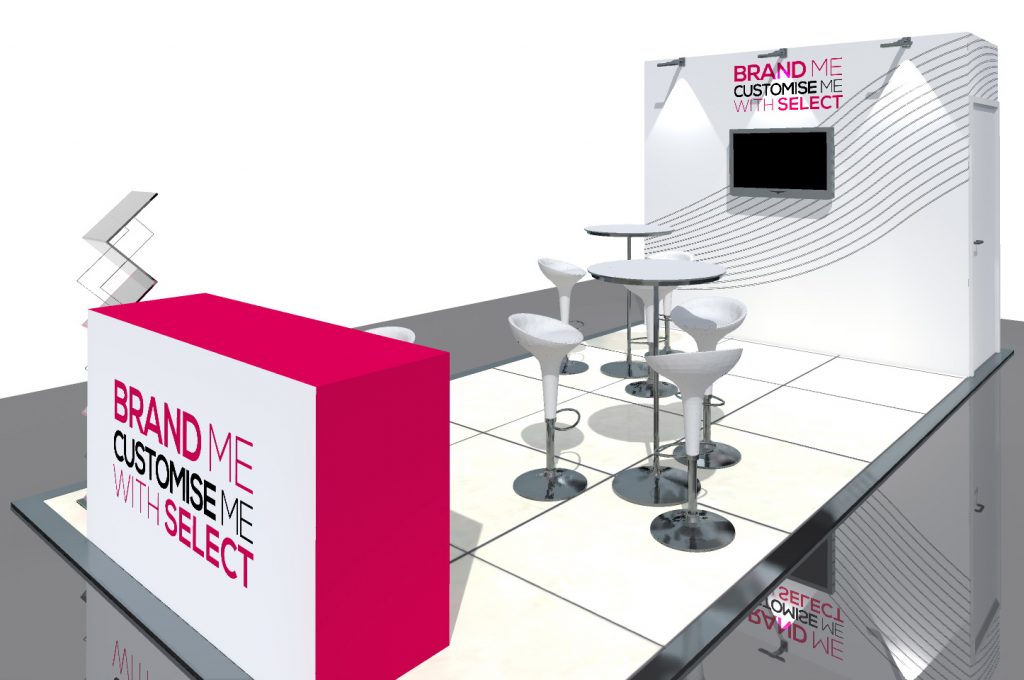 3×6 Stand Upgrades Packages – Select Print & Exhibtions